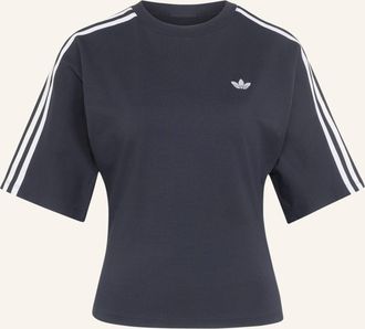 adidas Originals Adidas Originals T-Shirt Mit Galonstreifen schwarz