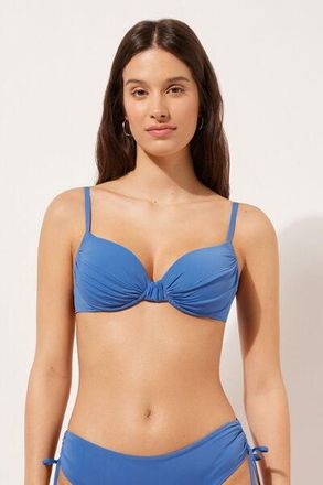 Calzedonia Push-up-bikinioberteil Mit Wattierung Indonesia Blau