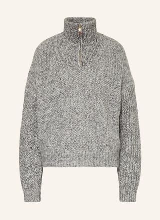 BA&SH Ba&Sh Alpaka-Troyer Baltan grau