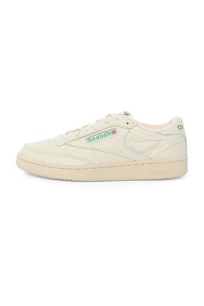 Reebok Herren Club C 1985 TV Sneaker, Chalk/Paperwhite/Glen Green, 37.5 EU