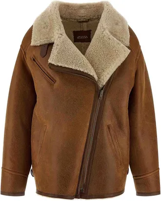 Isabel Marant Blouson En Cuir - Marron
