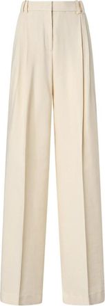 Pinko Pinko, Femme, Pantalons, Beige, Taille: 42 FR Brescello Wide Pantalons