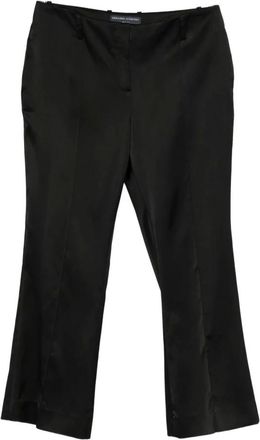 Ermanno Scervino Femme, Pantalons, Noir, Taille: 34 FR Pantalon &Eacute;vas&eacute;