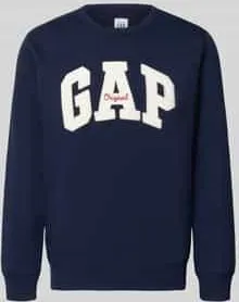 GAP Sweatshirt mit Logo und Rundhalsausschnitt