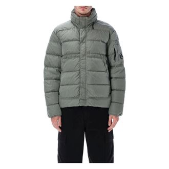 C.P. Company Chrome Puffer Jacket - - Jackets - Herren - Grau - M