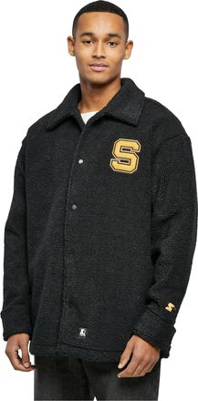 Starter Black Label Herren Starter Sherpa Shirt Jacket L black