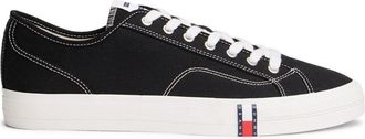 Tommy Jeans Sneaker f&uuml;r Herren, Canvas, Flach (Schwarz)