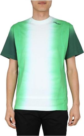 AMBUSH Ambush, Homme, Tops, Vert, Taille: M Tie Dye Paneled T-Shirt