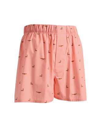 CHARLES TYRWHITT Boxershorts mit Fuchsmuster - Korall