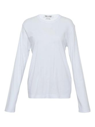 Comme Des Gar&ccedil;ons t-shirt Teiban &agrave; manches longues - Blanc