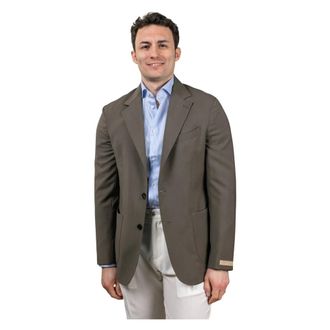 BRIGLIA 1949 Homme, Vestes, Gris, Taille: 2XL Blazer crois&eacute; Bolgheri