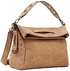 Desigual Sac Star de taille moyenne, marron, Taille unique