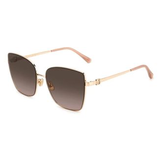 Jimmy Choo London Femme, Accessoires, Rose, Taille: ONE Size Lunettes de soleil en m&eacute;tal