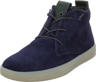 Think Think TURNA HE. Herren chromfrei gegerbte nachhaltige Halbschuhe, Navy/Kombi 8020, 46.5 EU
