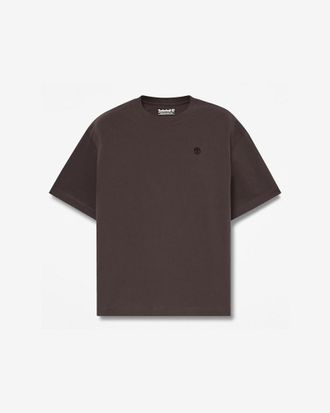 Timberland Dunstan River Kurzarm-T-Shirt mit lockerer Passform f&uuml;r Herren in Schwarz, Herren, Schwarz, Gr&ouml;&szlig;e