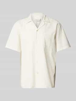 For&eacute;t Regular Fit Freizeithemd mit 1/2-Arm Modell HUSH SEERSUCKER