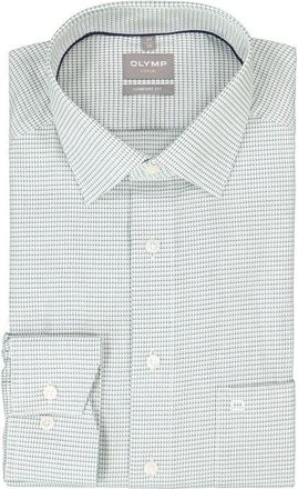 Olymp Herren Hemden gr&uuml;n Baumwolle