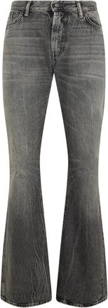 Acne Studios 2025F Gothik Flared Jeans - - Jeans - Damen - Grau - S