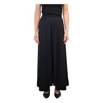 Pierantonio Gaspari Pantalone Jersey - - Trousers - Damen - Schwarzk - L