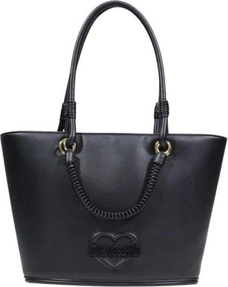 Love Moschino Femme, Sacs, Noir, Taille: ONE Size Sac &agrave; main en poly&eacute;thyl&egrave;ne