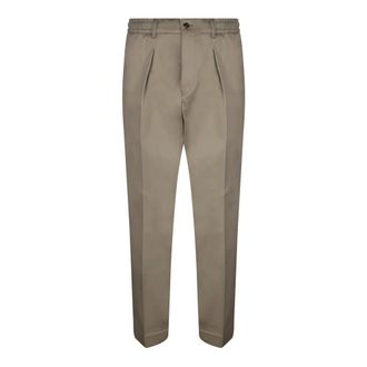 Dell'Oglio Homme, Pantalons, Beige, Taille: W33 Pantalons