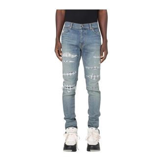 Amiri Homme, Jeans, Bleu, Taille: W30 Jean Slim Fit D&eacute;chir&eacute;