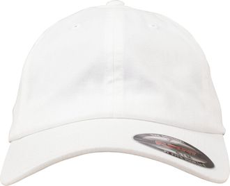 Flexfit (FLEYK) Kappe Flexfit Cotton Twill Dad Cap, White, L/XL, 6745