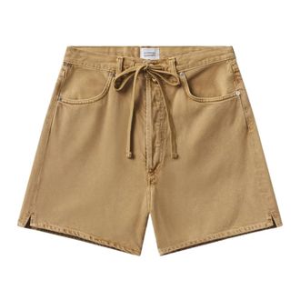 Citizens Of Humanity Brynn Drawstring Short - - Shorts - Damen - Beige - W26