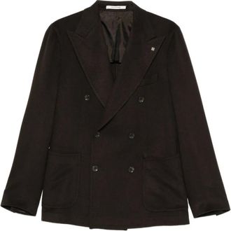 Tagliatore Homme, Vestes, Brun, Taille: L Veste Crois&eacute;e Pino Lerario