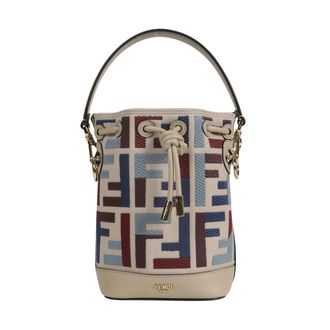 Fendi Mon Tresor Canvas Mini Bucket Bag
