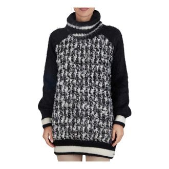 Kiton Femme, Pulls, Multicolore, Taille: 36 FR Pull Textur&eacute; Fantaisie en Mohair et Laine