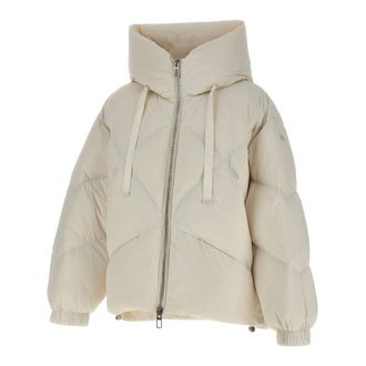 Duno Femme, Vestes, Blanc, Taille: 46 FR Peggie Down Jacket