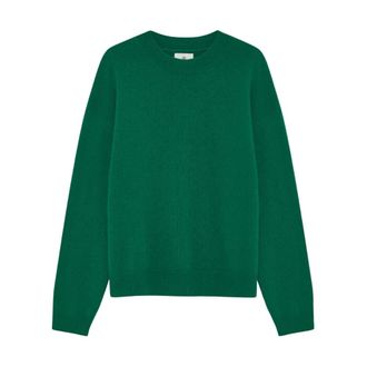 Anine Bing Lee Crew Sweater - - Knitwear - Damen - Gr&uuml;n - M