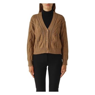 Max Mara Femme, Pulls, Brun, Taille: 40 FR Cardigan