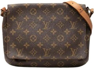 Louis Vuitton Pre-owned Musette Tango Monogram Shoulder Bag - Femme - Pre-owned - Brun - Taille: ONE Size