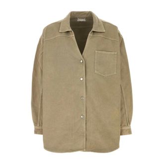 1989 STUDIO Denim Shirts - - Shirts - Herren - Gr&uuml;n - L