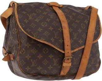 Louis Vuitton Sac bandouli&egrave;re Monogram pr&eacute;-poss&eacute;d&eacute; - Femme - Pre-owned - Brun - Taille: ONE Size