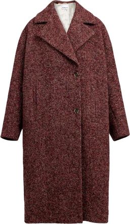 Remain Femme, Manteaux, Rouge, Taille: 40 FR Cosma Single-Breasted Coat