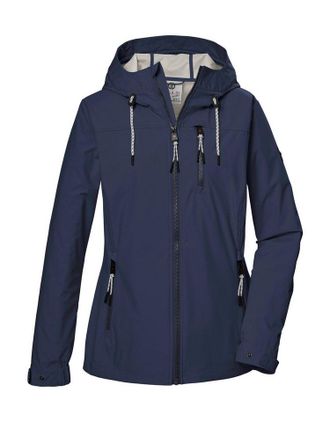 G.I.G.A. DX by killtec Softshelljacke GS 74 WMN SFTSHLL JCKT Damen Softshelljacke, wasserabweisend, winddicht, pflanzenbasiert