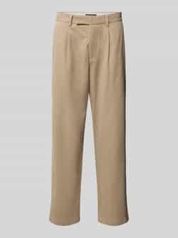 Marc O'Polo Weite Hose aus Baumwoll-Mix Modell Mossbo