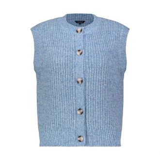 Bloomings Gilet - - Knitwear - Damen - Blau - XL