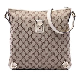 Gucci Pre-owned Abbey Umh&auml;ngetasche - - Pre-owned - Damen - Beige - ONE SIZE