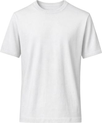 Daniele Fiesoli Homme, Tops, Blanc, Taille: L Filo di Scozia T-Shirt