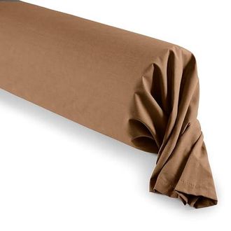 Univers D&eacute;cor Taie de traversin Pr&eacute;mium 45 x 185 cm (Taupe, Taie de traversin 45 x 185 cm)