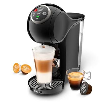 Nescaf&eacute; Dolce Gusto DeLonghi Nescafe Dolce Gusto, Genio S PlusEDG315.B, Kapsel-Kaffeemaschine, Espresso, Cappuccino, Latte und mehr, 0,8 l, Schwarz