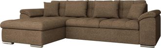 Mirjan24 Ecksofa Diana, Eckcouch mit Bettkasten und Schlaffunktion, Elegante Couch, Polsterecke Sofa, Couchgarnitur, Schlafsofa, Bettsofa (Lux 03, Ecksofa Link