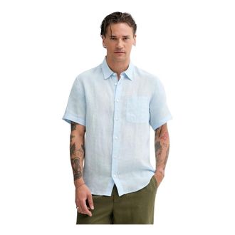A.P.C. Bellini Kurzarmhemd - - Shirts - Herren - Blau - M