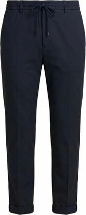 PESERICO Homme, Pantalons, Bleu, Taille: M Pantalon de jogging en m&eacute;lange de viscose