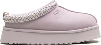 UGG Ugg, Femme, Chaussures, Rose, Taille: 39 EU Chaussons roses en laine avec bordure en câble