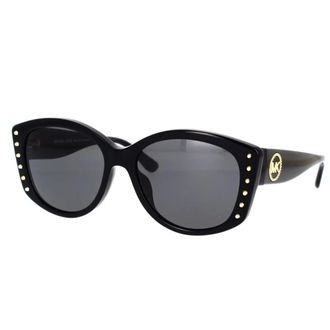 Michael Kors unisex, Accessoires, Noir, Taille: 54 MM Lunettes de soleil uniques et irrégulières Charleston Mk2175U